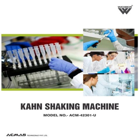 Kahn shaking machine | PDF