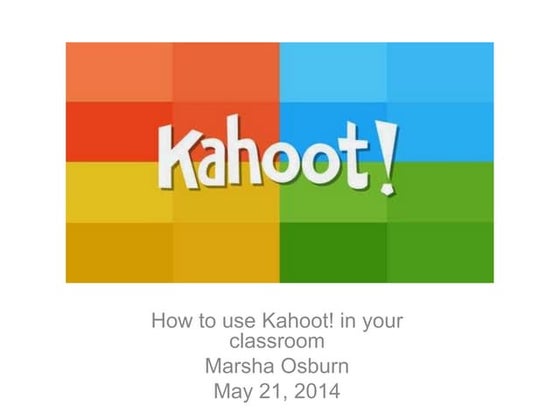 Kahoot powerpoint tutorial | PPT