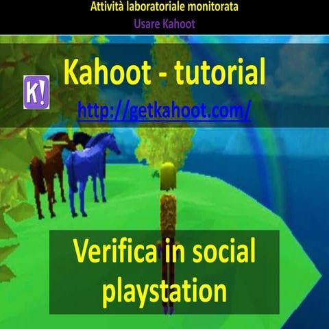 Kahoot tutorial lantichi | PPTX