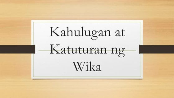 WEEK 4 Komunikatibong Gamit ng Wika sa Lipunan.pptx