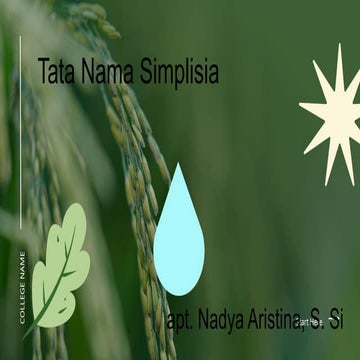 KAIDAH PENULISAN TATA NAMA SIMPLISIA.pptx