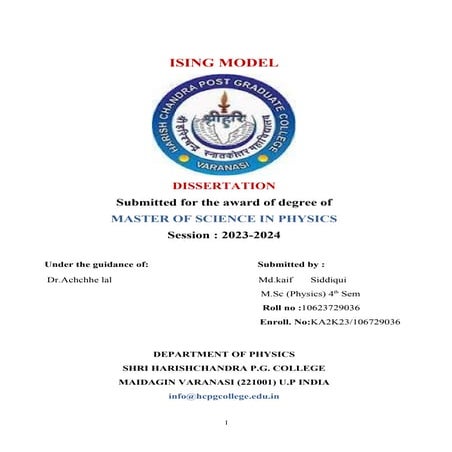 in detail AND ITS APPLICATION ising model.docx