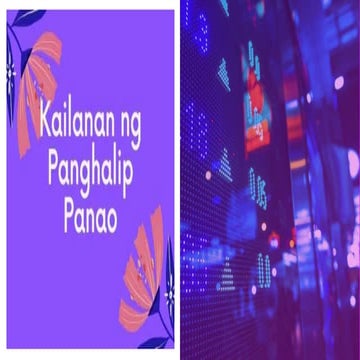 Kailanan ng Panghalip | PPTX