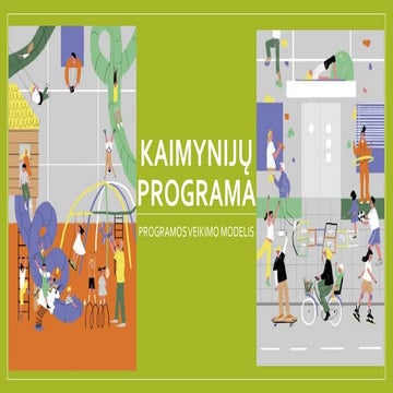 Kaip veikia Kaimynijų programa? | PPTX