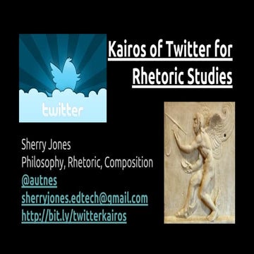 Kairos of Twitter for Rhetoric Studies | PDF