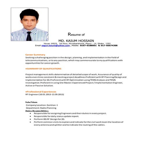 CV pdf | DOCX