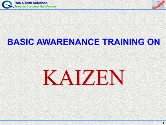 Kaizen | PPTX