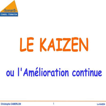 AT-Kaizen.ppt outils d'analyse de maintenance | PPT