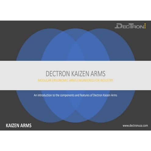 Introduction to Dectron Modular Ergonomic Kaizen Arms | PDF