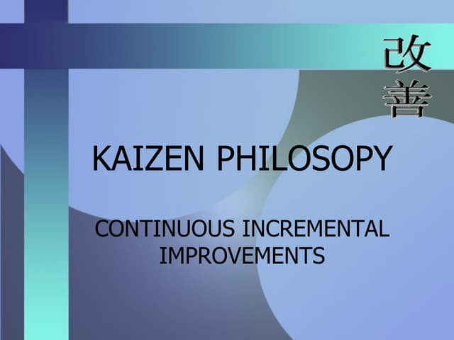 Kaizen | PPTX
