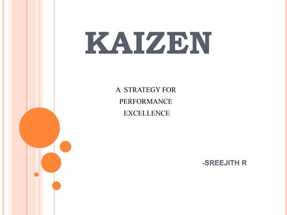 Toyota’s kaizen experience | PPT