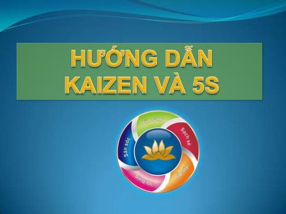 Bài tiểu luận thuyết trình về kaizen 5s | PPTX