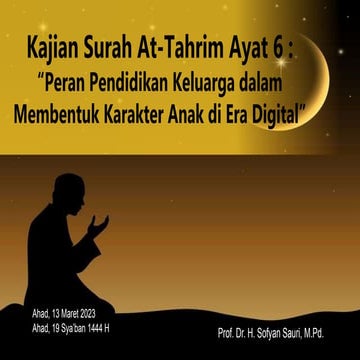 Kajian Ahad, 12 Maret 2023 - Prof. Dr. H. Sofyan Sauri, M.Pd. 2.pptx