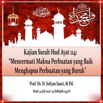 Kajian Ahad, 24 Juli 2022- Prof. Sofyan Sauri, M.Pd..pptx