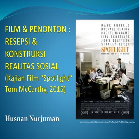 Kajian Film Spotlight_Resepsi dan Konstruksi.pptx
