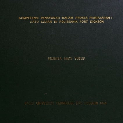 Kajian kompetensi guru yusnita | PDF