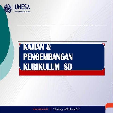 KAJIAN & PENGEMBANGAN KURIKULUM SD.pptx