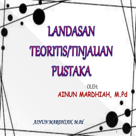 KAJIAN TEORITIS.ppsx