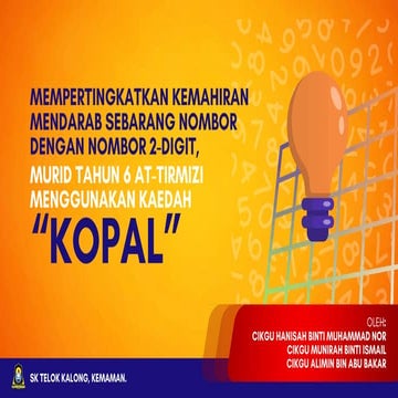 mempertingkatkan kemahiran mendarab sebarang nombor | PPTX