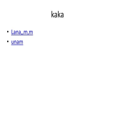 Kaka | PPTX