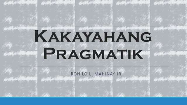 Q2. A9. Kakayahang Pragmatik at Istratedyik PPT.pptx