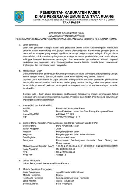 Dokumen 132017 contoh bq | PDF