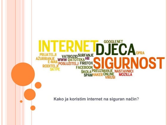 Sigurnost na internetu | PPSX