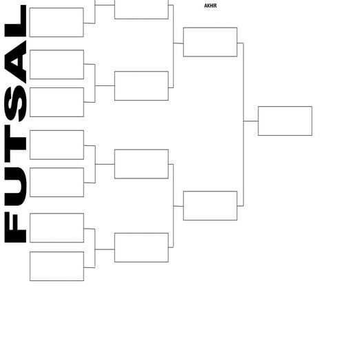 carta pertandingan futsal Kalah mati | DOCX