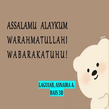 KALAM-REPORT.pptx ARABIC/ISLAMIC THOUGHT | PPTX