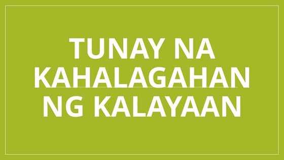 ESP 10 TUNAY NA KAHULUGAN NG kalayaan AT MGA URI NITO | PPTX