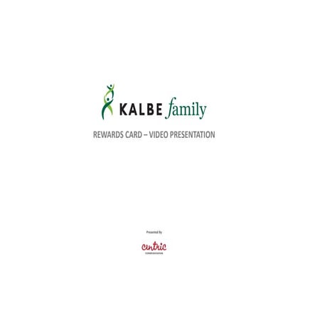 Kalbe family rewards card video presentation rev | PDF