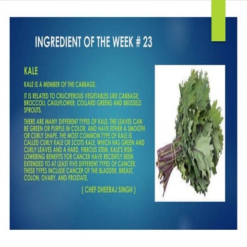 Kale | PPTX