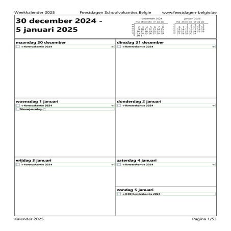 kalender-2025-weekkalender-a4-gratis-download-belgie-feestdagen ...