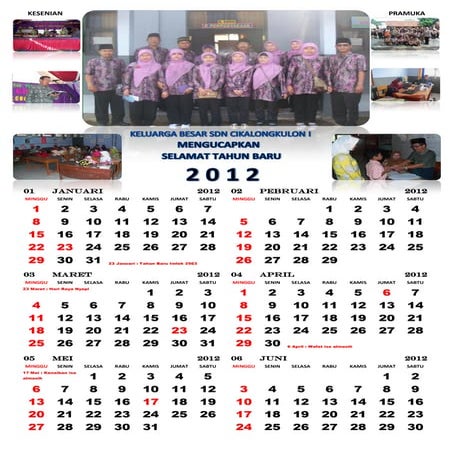 Kalender 2012 | PDF