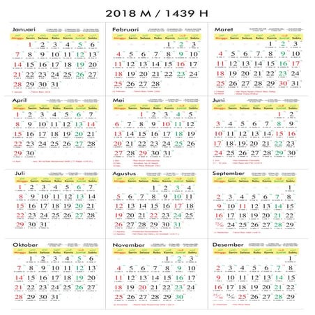 Kalender 2018 | PDF