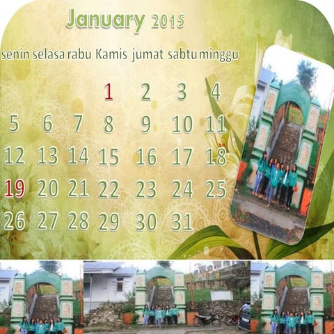 Kalender design | PPTX