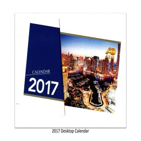 Kalender Meja 2017 Bergambar Gedung-Gedung Tertinggi di Dunia | PPTX