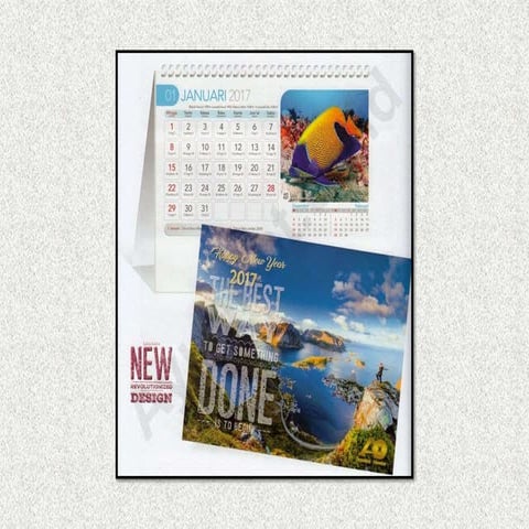 Kalender Meja 2017 Ikan Laut Finding Nemo Dory | PPTX