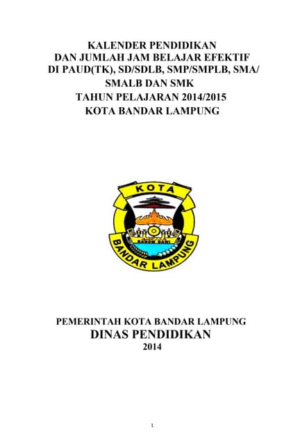 Kalender akademik 2012 2013 0001-new | PDF