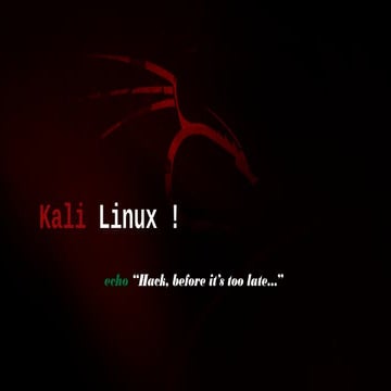Kali linux and some features [view in Full screen mode] | PPT