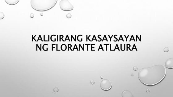 Mga Mahahalagang Tauhan sa Florante at Laura | PPT