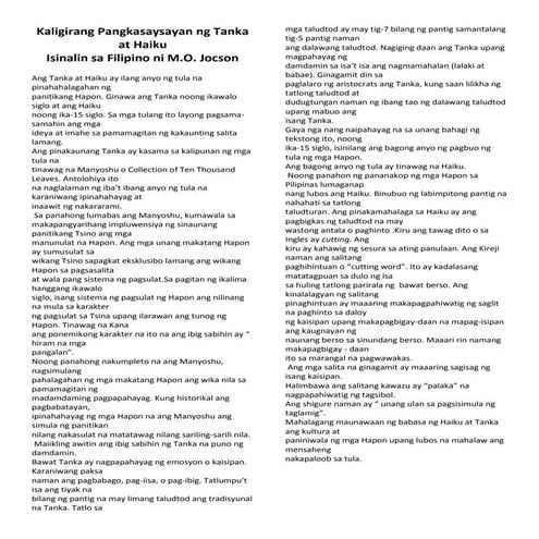 Filipino-9-Tanka at Haiku- Quarter 1.pptx