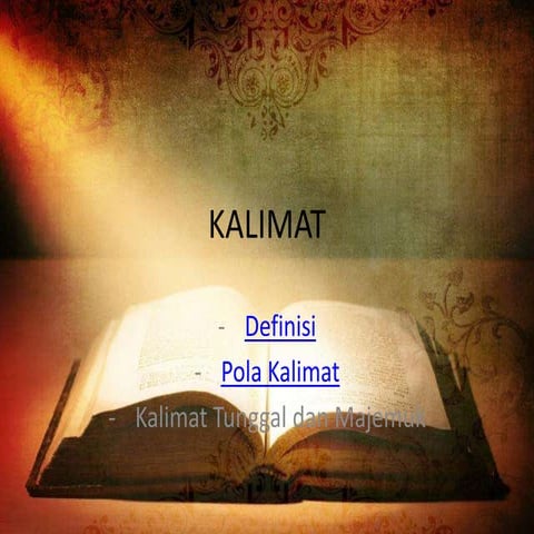 Kalimat | PPT