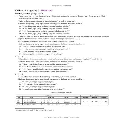Variasi Kalimat 9 | PDF