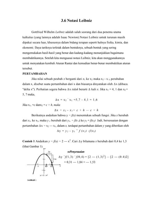 Turunan kedua suatu fungsi | DOCX