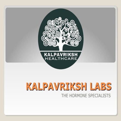 Kalpavriksh Labs - Brochure | PPT