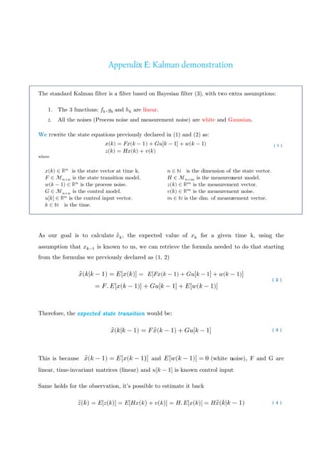 Understanding kalman filter for soc estimation. | PPTX