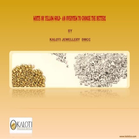 Kaloti jewellery dmcc | PPTX | Jewelry Making | Arts and Crafts