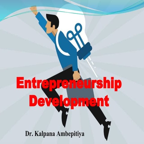Entrepreneurship pdf | PPT | Free Download