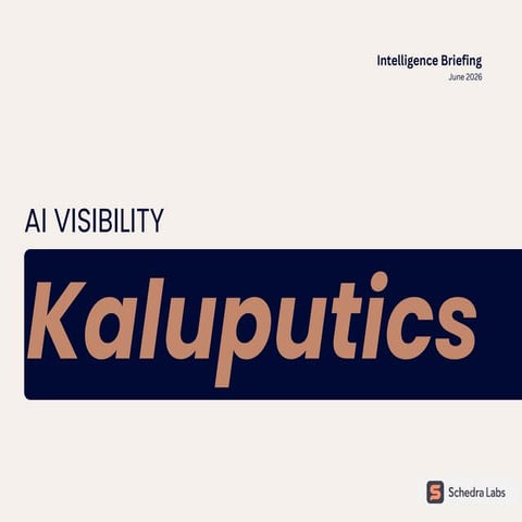 New York Knicks: AI Visibility Intelligence Briefing | PDF